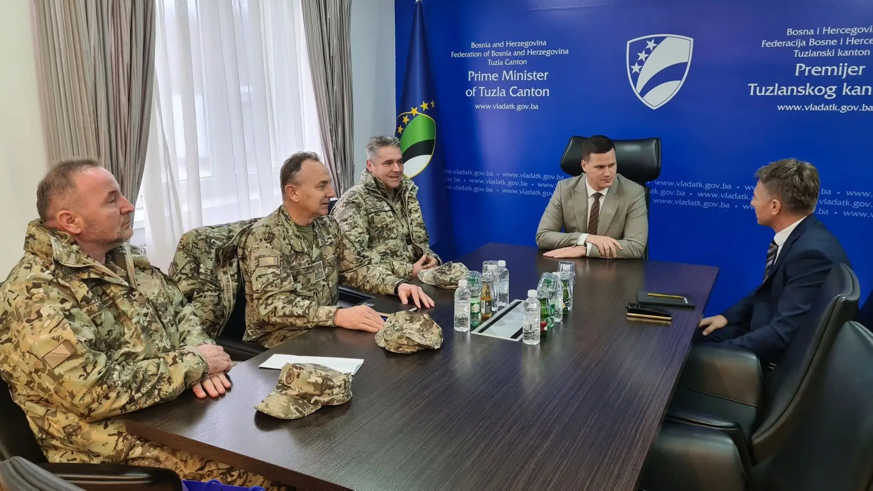 Prijem za delegaciju II pješadijskog (rendžerskog) puka OS BiH | Vlada ...